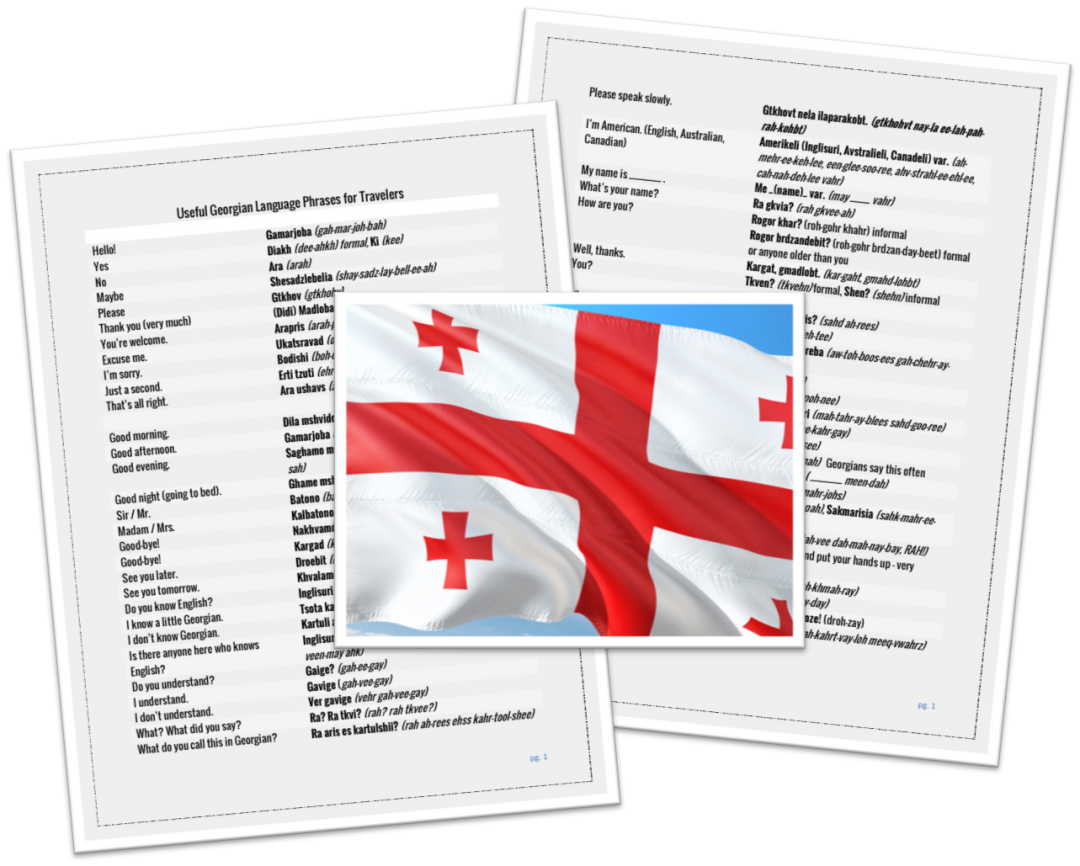 Georgian Language Phrases For Travelers - Explorer Momma