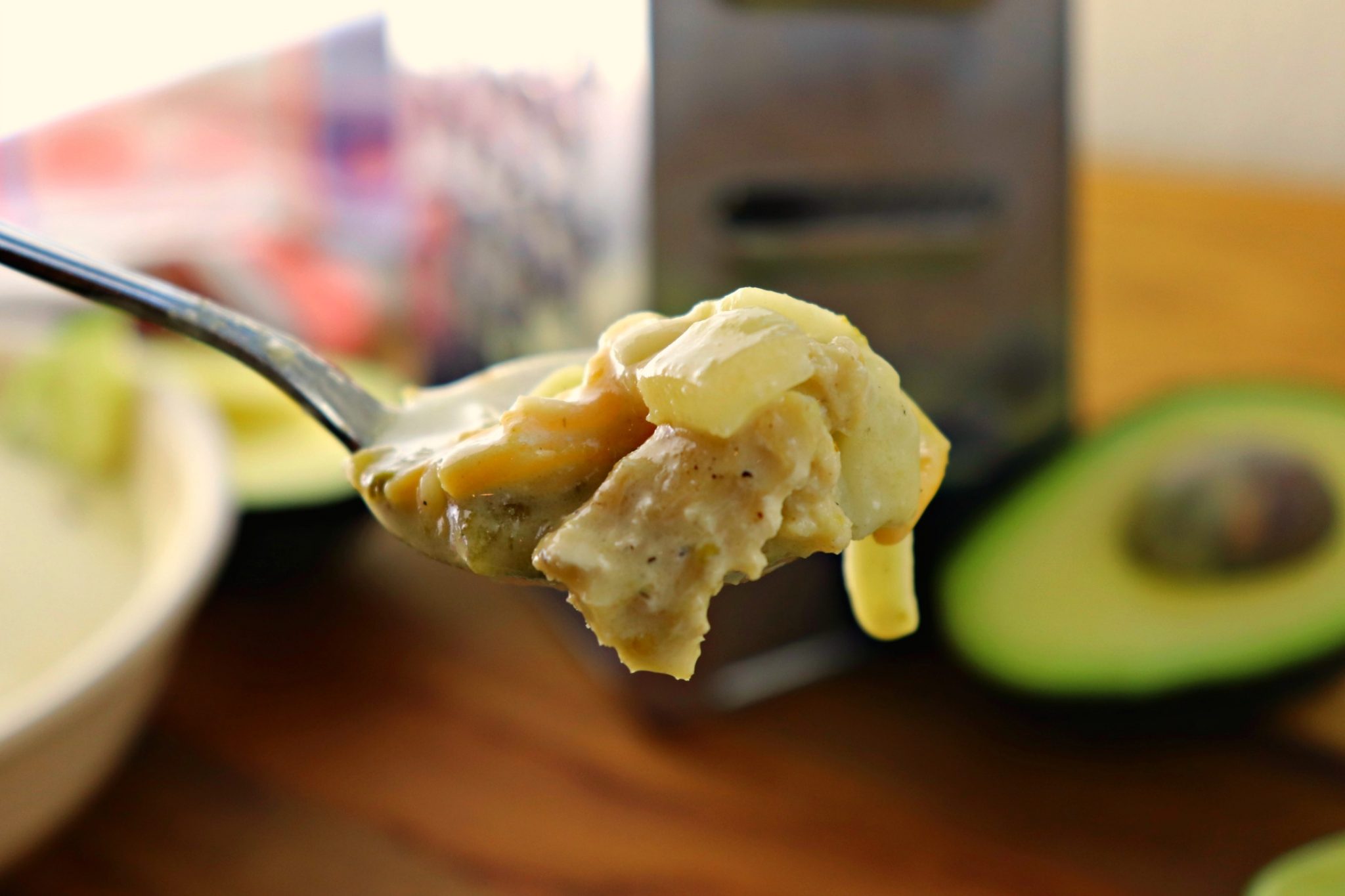 Low Carb Green Chili Chicken Chowder - Explorer Momma