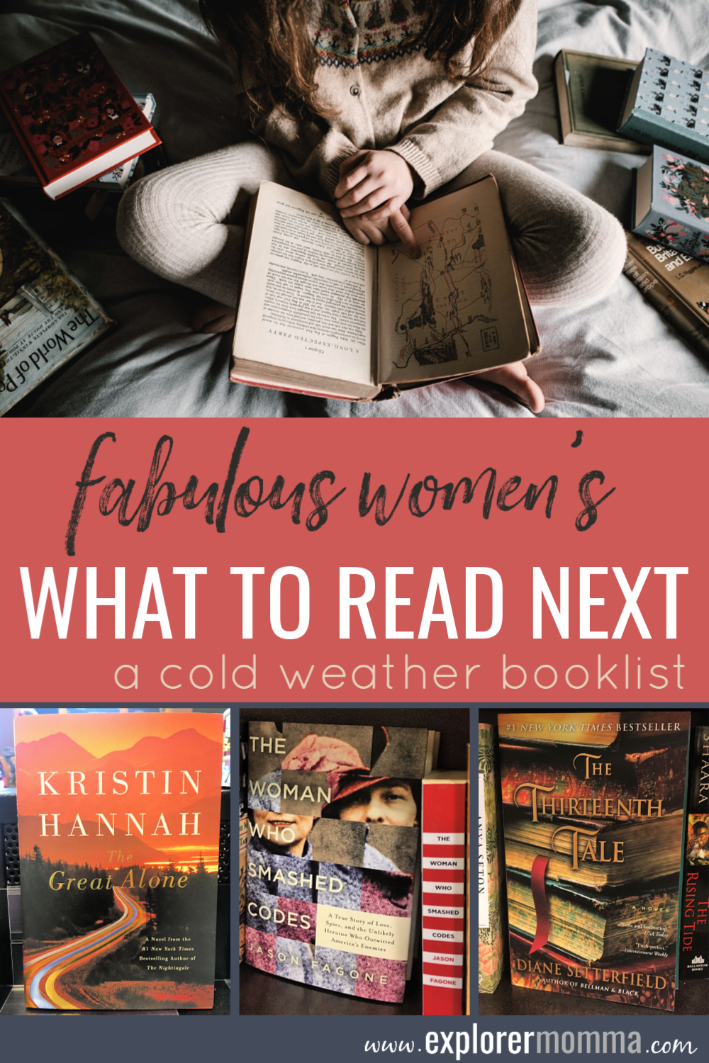 Women’s What To Read Next: A Cold Weather Booklist - Explorer Momma