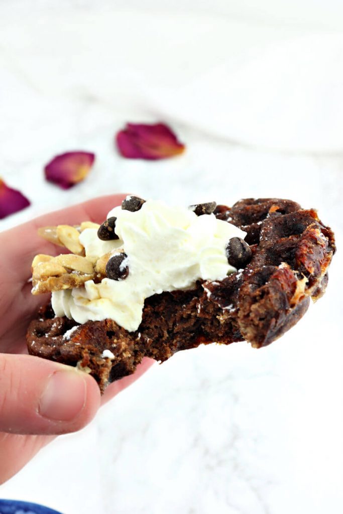 Chaffle Recipes: Chocolate Peanut Butter - Explorer Momma