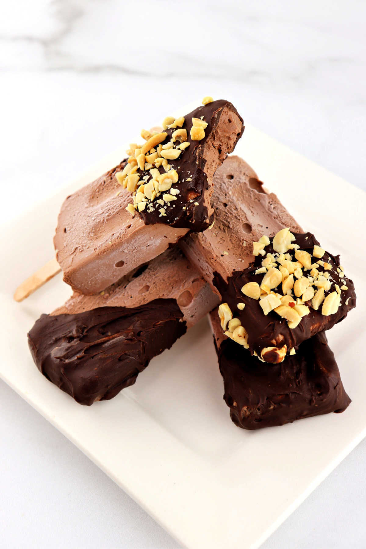 Keto Chocolate Ice Cream Bars - Explorer Momma