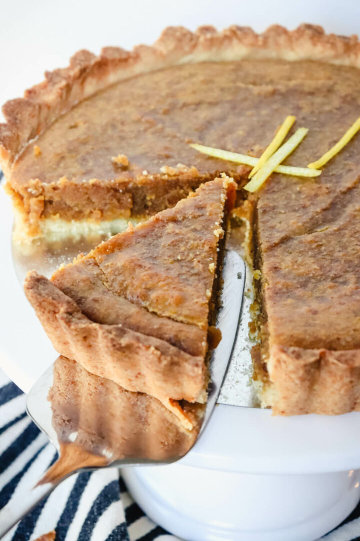 Keto Treacle Tart Inspired by Harry Potter - Explorer Momma