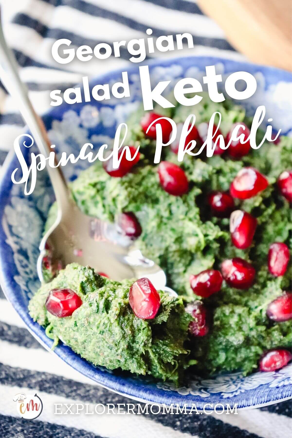 Georgian Salad Spinach Pkhali | Keto Sides - Explorer Momma
