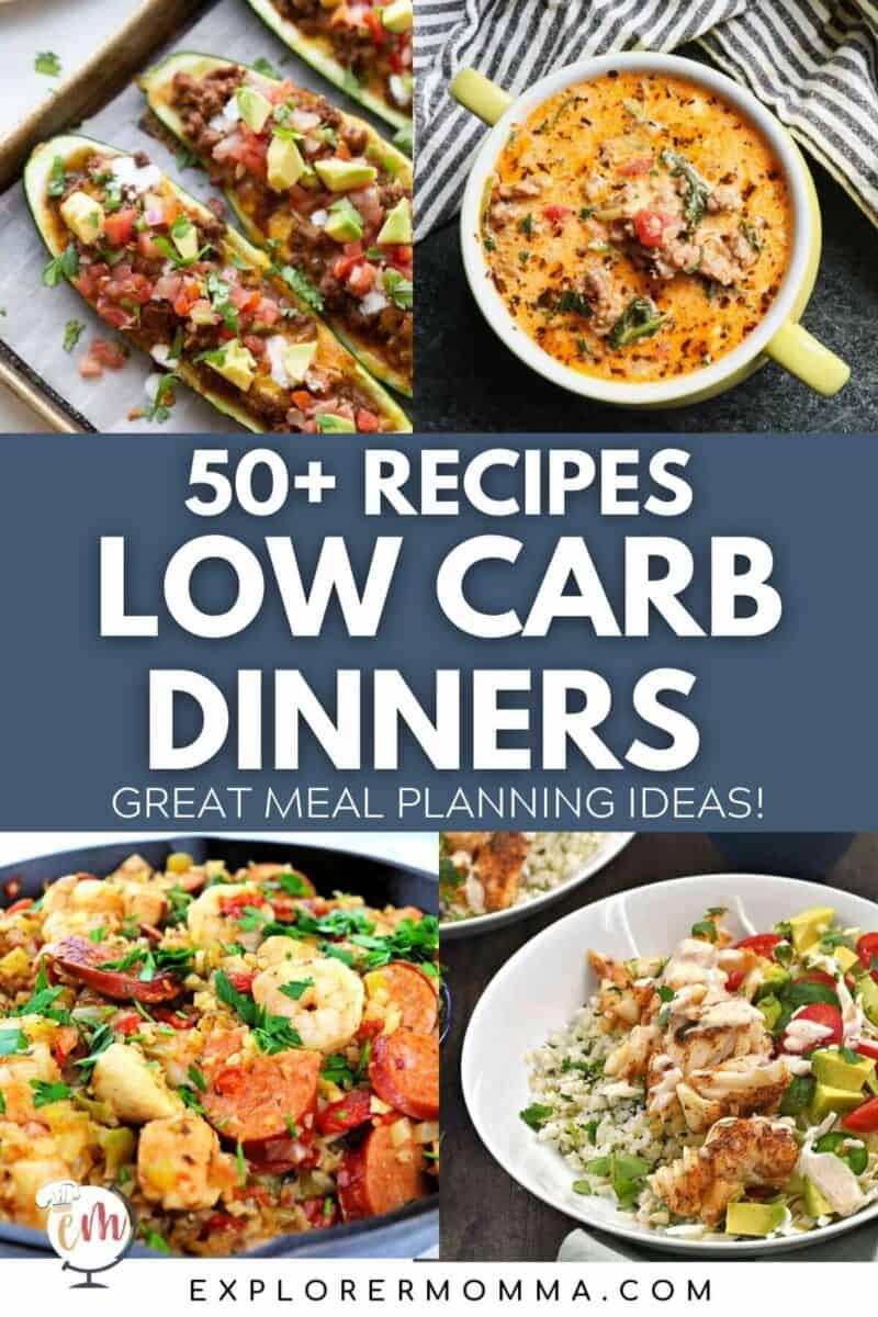 50 Easy Low Carb Dinner Recipes Ready in Under an Hour