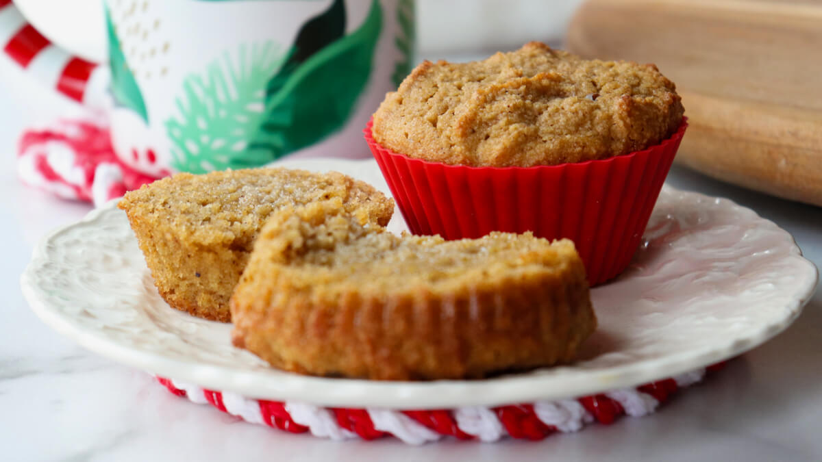 Delicious Low Carb Gingerbread Muffins Recipe - Explorer Momma